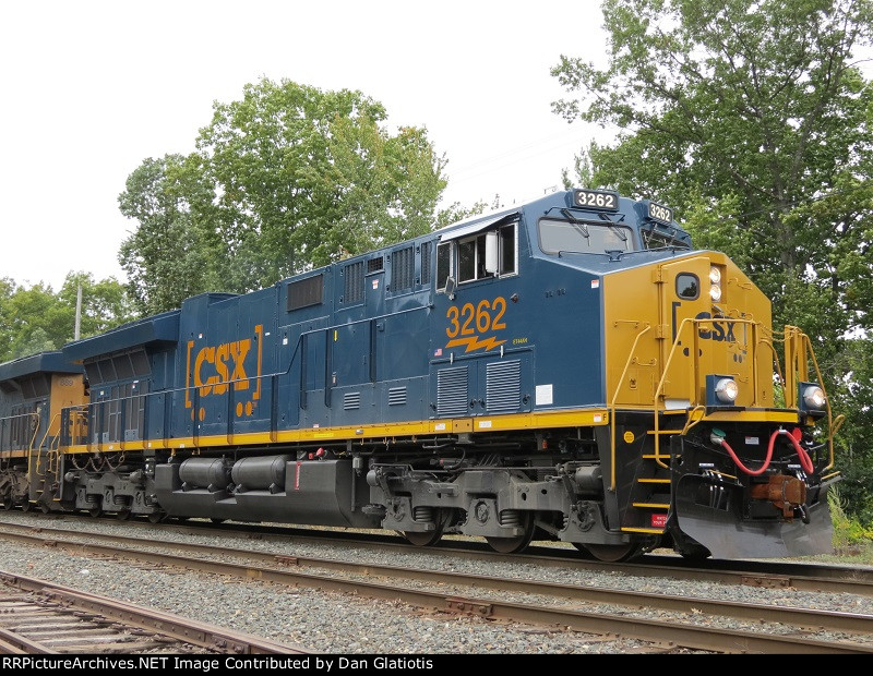 Roster Shot of New CSX ET44AH Number 3262